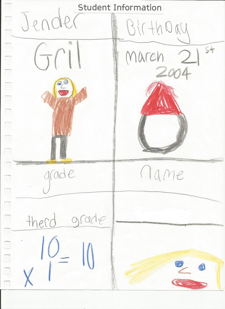 Student-Made IEP Book – Paths to Literacy