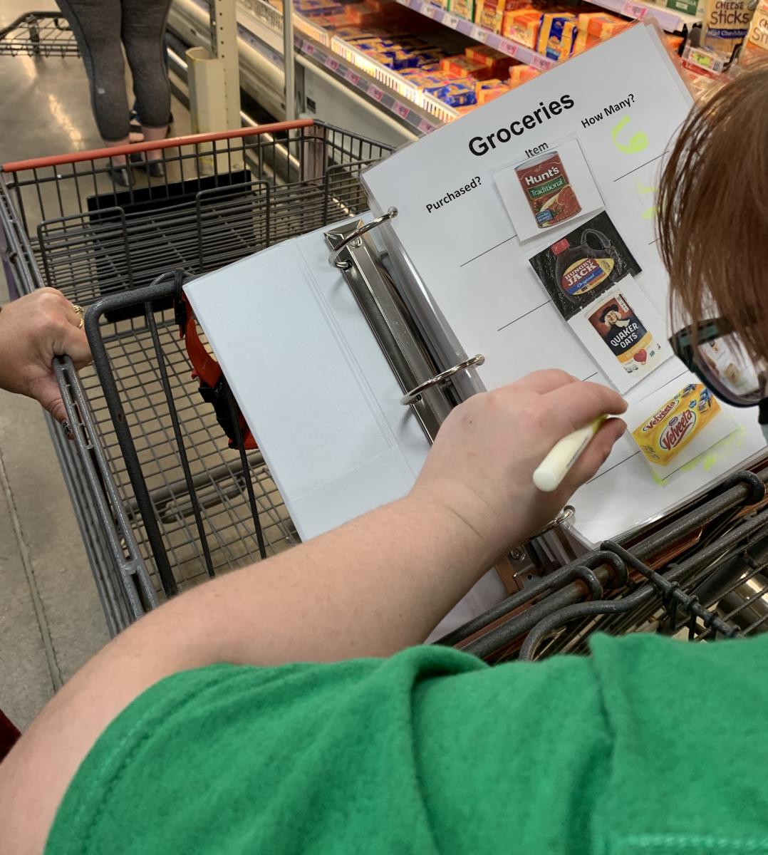 Grocery Shopping: Creating a List with Pictures for Students with Low ...