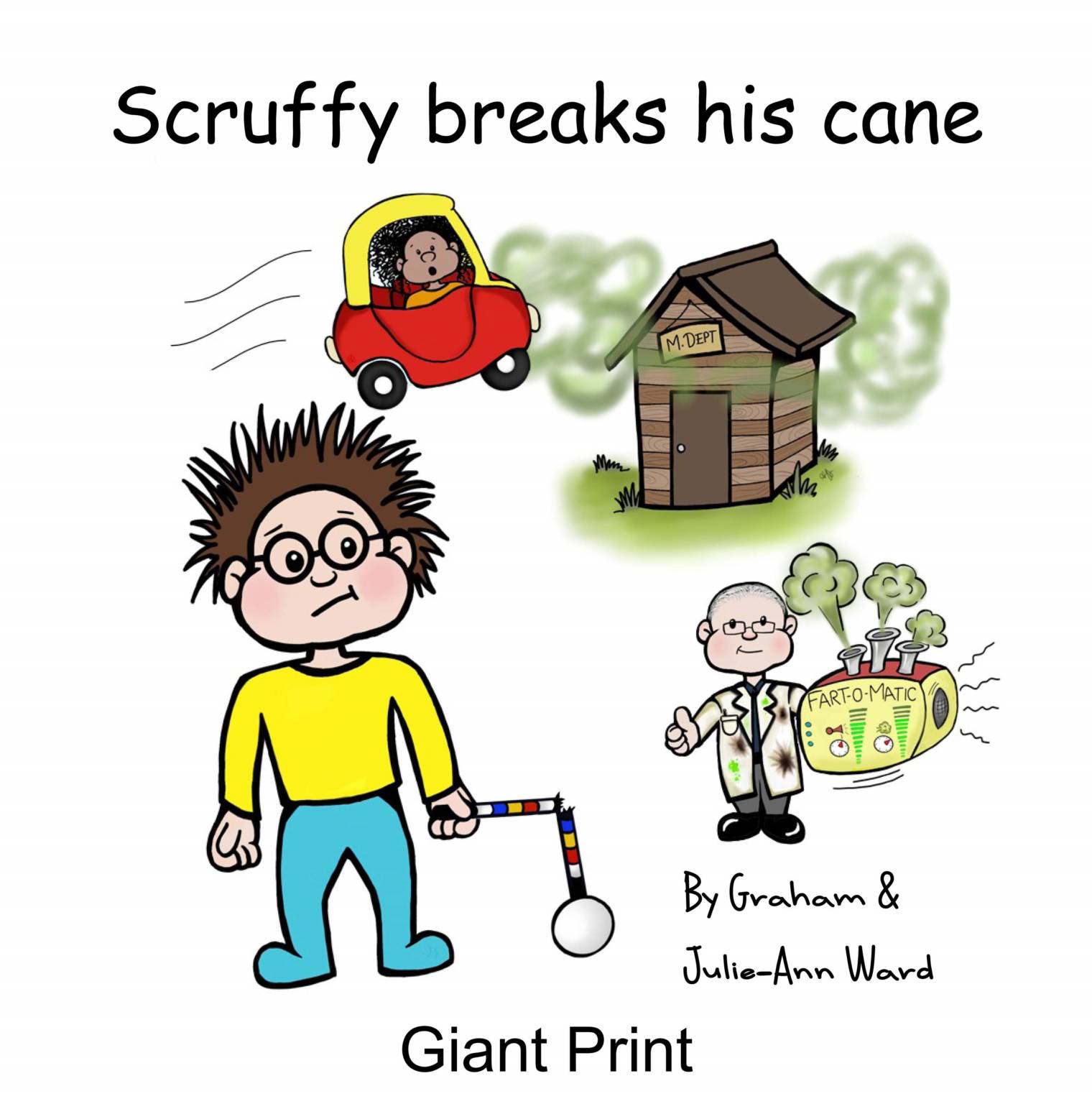 Scruffy the Uffy Braille Book Series – Paths to Literacy