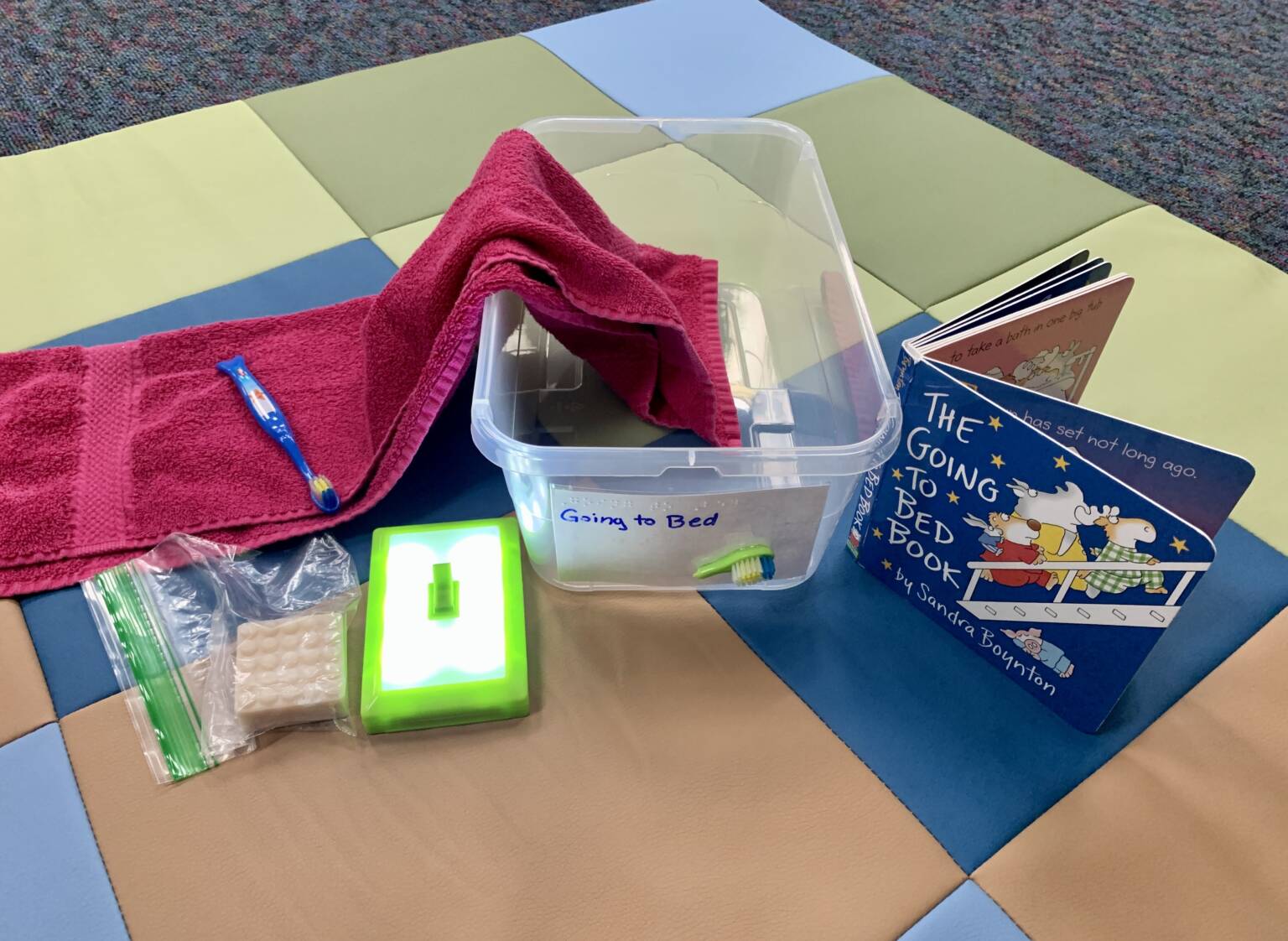 Book Box - The Going to Bed Book – Paths to Literacy