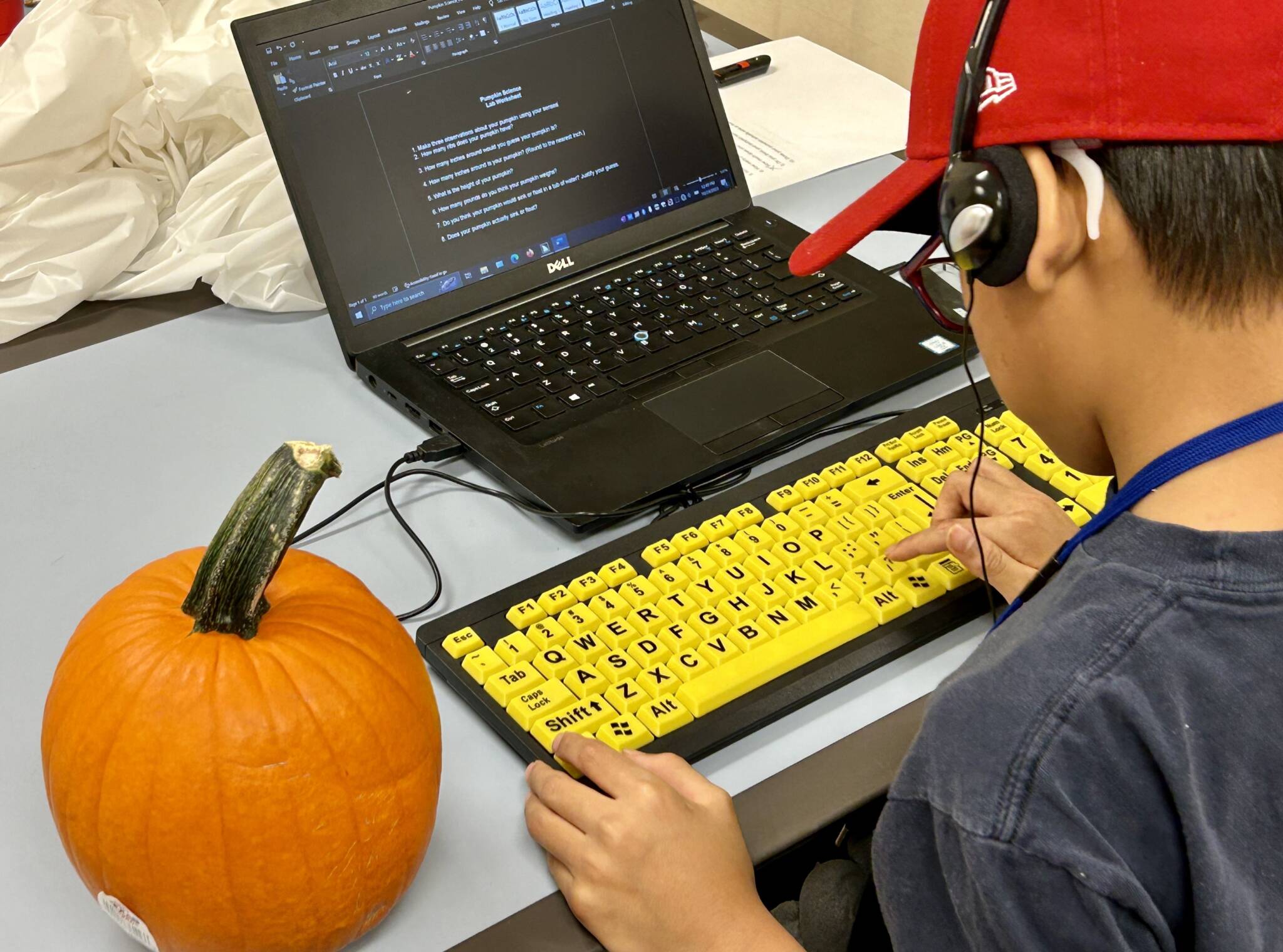 Pumpkin Science with JAWS – Paths to Literacy