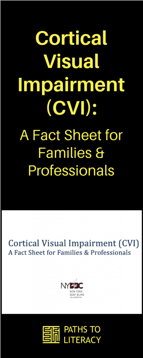 Cortical Visual Impairment (CVI): A Fact Sheet for Families ...