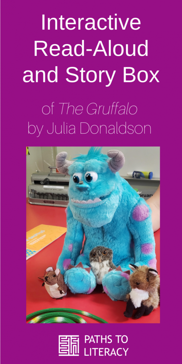 Interactive Read-Aloud and Story Box of The Gruffalo by Julia Donaldson ...