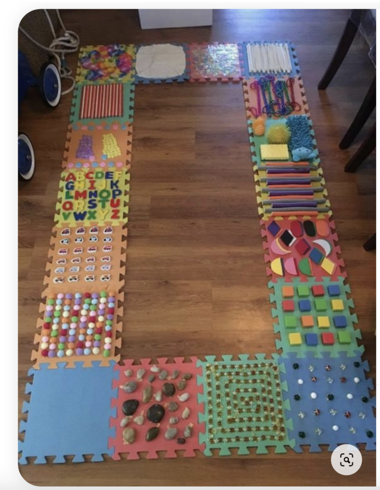 Texture Walk for Sensory Exploration – Paths to Literacy