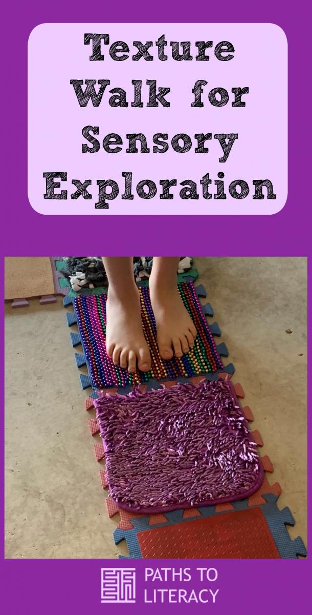 Texture Walk for Sensory Exploration – Paths to Literacy