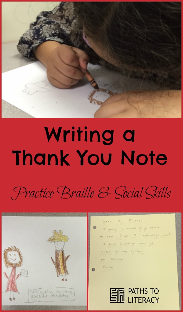 Writing a Thank You Letter – Paths to Literacy