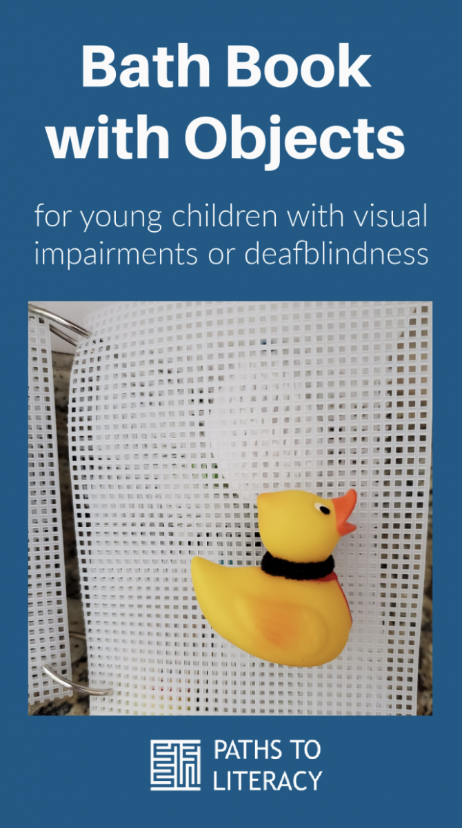 Bath Book with Objects – Paths to Literacy